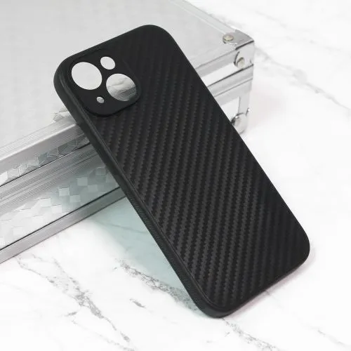 Futrola - maska Carbon fiber za iPhone 15 6.1 crna