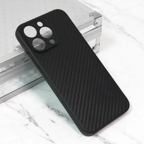 Futrola - maska Carbon fiber za iPhone 15 Pro Max 6.7 crna