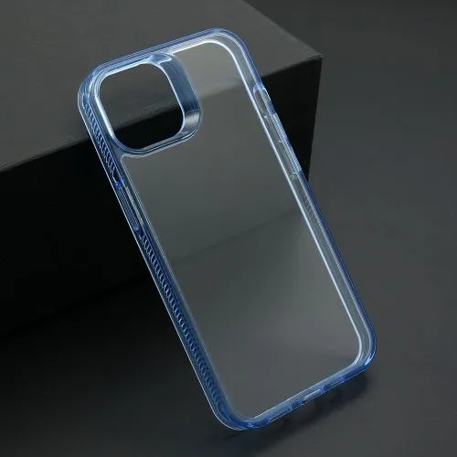 Futrola - maska COLOR FRAME za iPhone 14 (6.1) plava (MS)