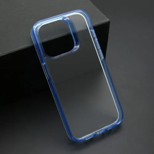 Futrola - maska COLOR FRAME za iPhone 15 Pro (6.1) plava (MS)