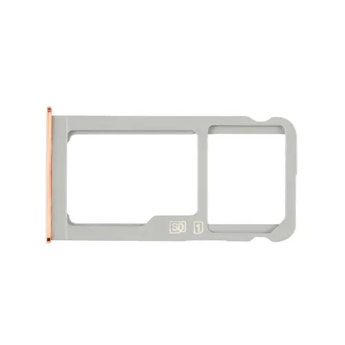 Drzac SIM+Micro SD kartice za Nokia 7 Plus white/copper