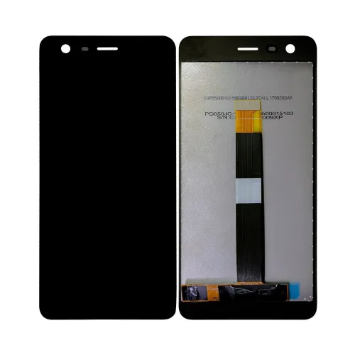 LCD ekran / displej za Nokia 2+touchscreen crni