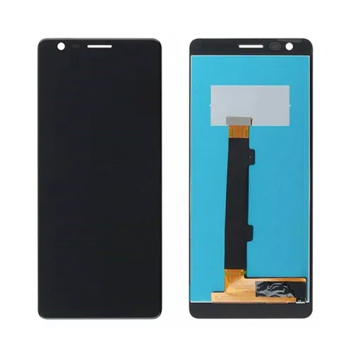 LCD ekran / displej za Nokia 3.1+touchscreen crni