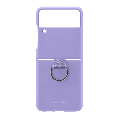 Futrola - maska Elegant Fold design za Samsung F721B Samsung F721 Galaxy Z Flip 4 lila (MS)