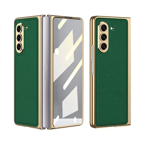 Futrola - maska GOLD LINE za Samsung F946 Galaxy Z Fold 5 5G zelena (MS)