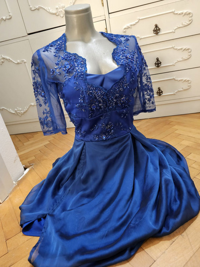 *DiLine* kraljevsko plava haljina %%% rasprodaja