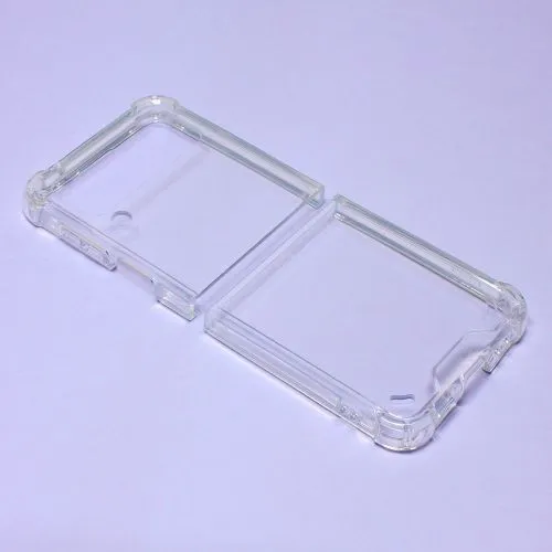 Futrola - maska Transparent Ice Cube za Samsung F721B Galaxy Z Flip 4
