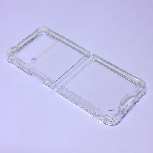 Futrola - maska Transparent Ice Cube za Samsung F721B Galaxy Z Flip 4