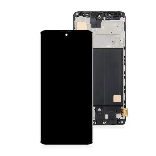 LCD ekran / displej za Samsung A515/Galaxy A51 + touchscreen + frame Black (Incell)