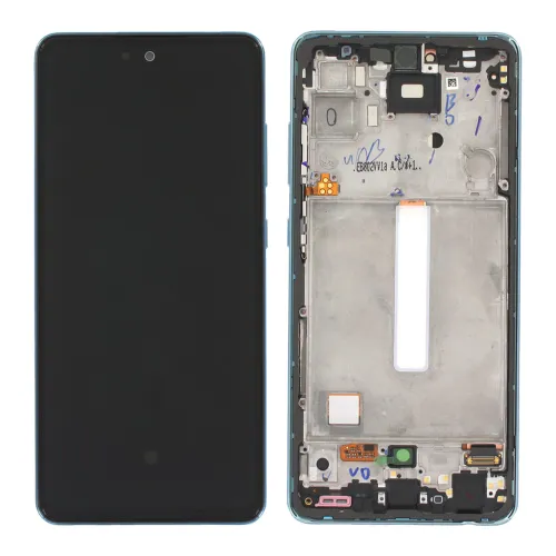 LCD ekran / displej za Samsung A525/Galaxy A52 2021 + touchscreen + frame Blue Service Pack Original/GH82-25524B