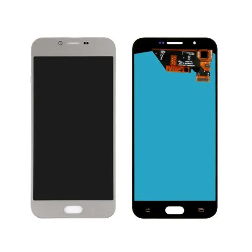 LCD ekran / displej za Samsung A810/Galaxy A8 2016+touch screen silver blue OLED