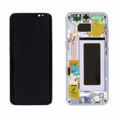 LCD ekran / displej za Samsung G950/Galaxy S8 + touchscreen + frame Violet Service Pack Original/GH97-20473C