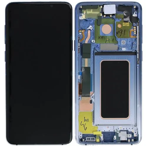 LCD ekran / displej za Samsung G960/Galaxy S9 +touch screen+frame Polaris blue Service Pack Original/GH97-21696G