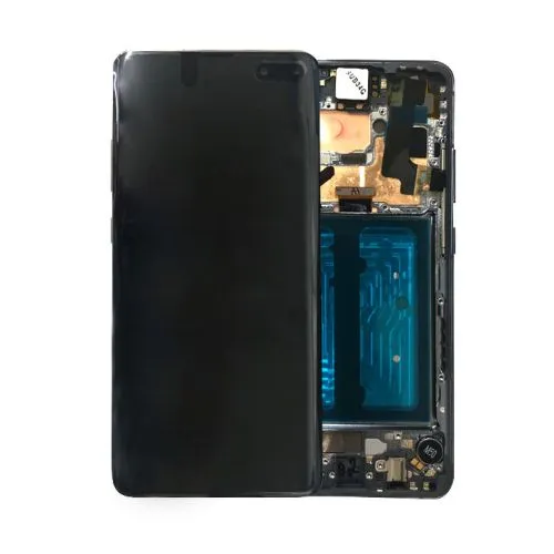 LCD ekran / displej za Samsung G977/Galaxy S10 5G+touch screen Black Service Pack Original
