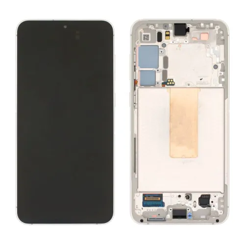 LCD ekran / displej za Samsung S916B/Galaxy S23 Plus + touchscreen + frame Cream Service Pack Original/GH82-30477B