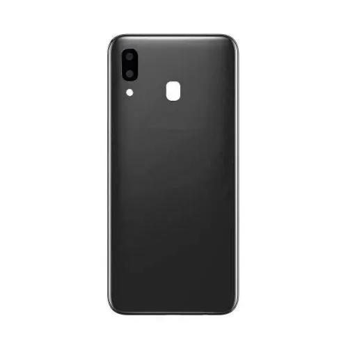 Poklopac za Samsung A305/Galaxy A30 2019 Black + staklo kamere (NO LOGO)