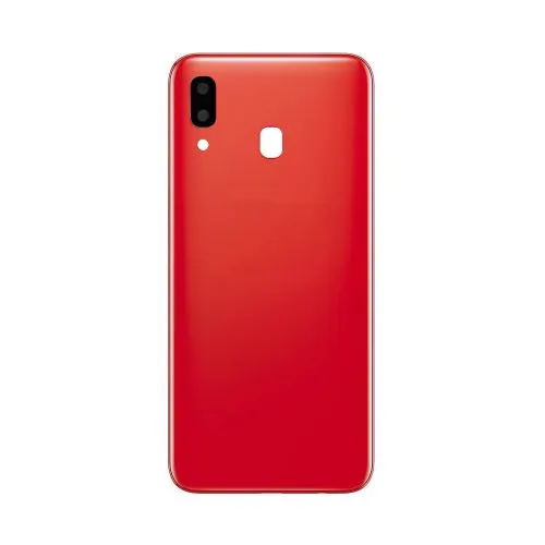 Poklopac za Samsung A305/Galaxy A30 2019 crveni+staklo kamere