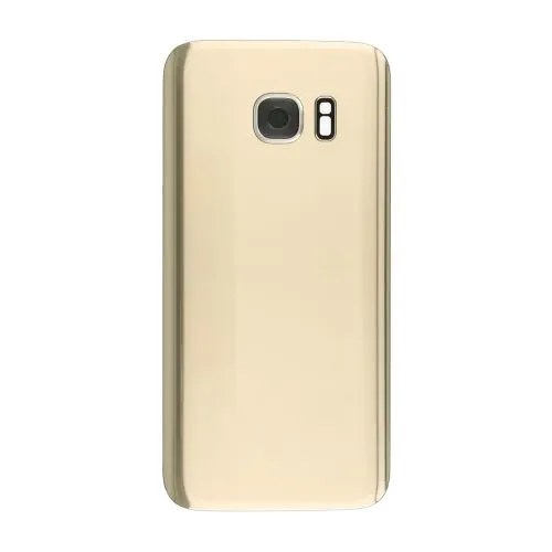 Poklopac za Samsung G930/Galaxy S7 zlatni + staklo kamere (NO LOGO)