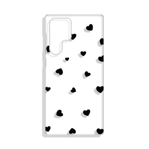 Silikonska futrola - maska print Skin za Samsung S908 Galaxy S22 Ultra 5G Hearts