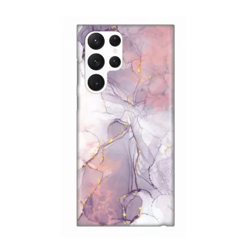 Silikonska futrola - maska print za Samsung S908 Galaxy S22 Ultra 5G Pink Marble