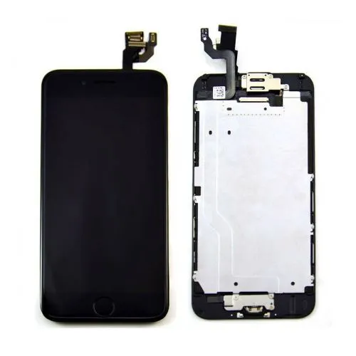 LCD ekran / displej za iPhone 6G sa touchscreen crni OEM foxconn/staklo CHA+HOME dugme+zvucnik+prednja kamera
