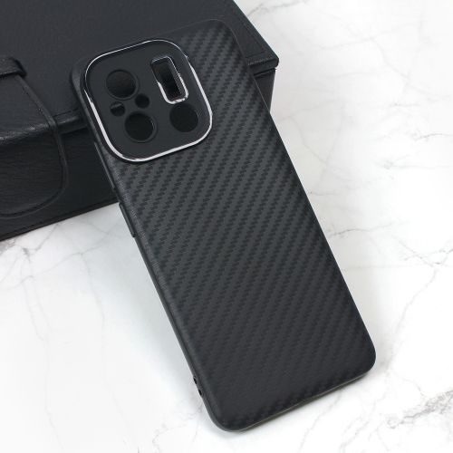 Futrola - maska Carbon Stripe za Xiaomi Redmi 12C crna