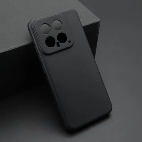Futrola - maska ultra tanki KOLOR za Xiaomi 14 crna (MS)