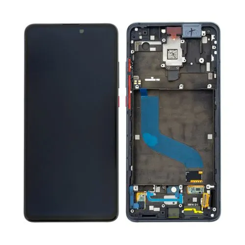 LCD ekran / displej za Xiaomi Redmi K20/K20 Pro/Mi 9T/Mi 9T Pro + touchscreen + frame Crni TFT