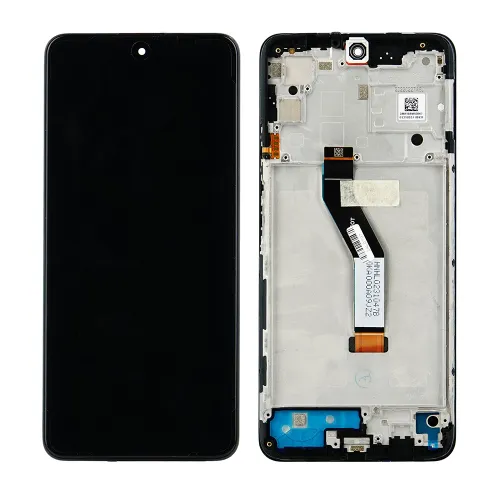 LCD ekran / displej za Xiaomi Redmi Note 11s 5G + touchscreen + frame Black Service Pack Original/560001K16B00