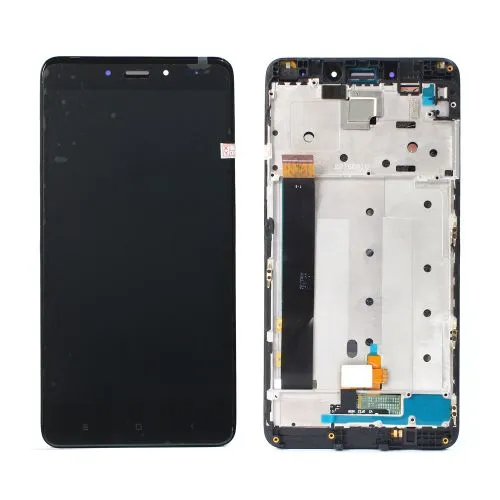 LCD ekran / displej za Xiaomi Redmi Note 4+touch screen crni+frame