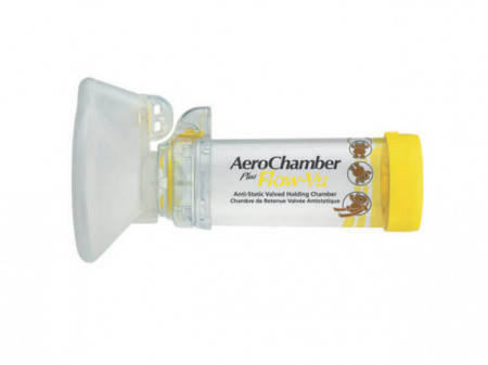 AEROCAMBER KOMORA za inhalaciju sa usnikom ( za 5+ godina)
