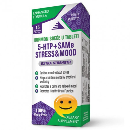 5HTP+SAMe hormon sreće kapsule 15x