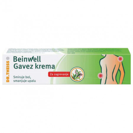 DR. THEISS BEINWELL GAVEZ krem 50ml
DR. THEISS BEINWELL GAVEZ krem 50ml
Indikacije :