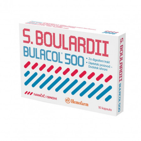 BULACOL 500mg 10 kapsula