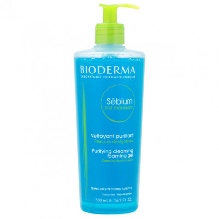 BIODERMA SEBIUM Gel moussant 500ml