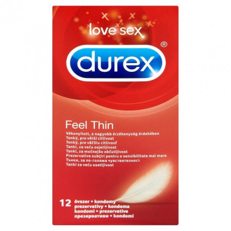 DUREX prezervativ FEEL THIN 12 komada
