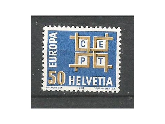 Svajcarska 1963. EVROPA CEPT cista serija