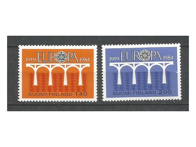 Finska 1984. EVROPA CEPT cista serija