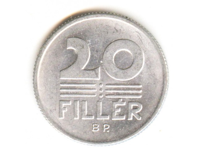 Madjarska 20 Filera 1973