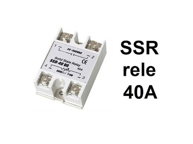 SSR rele - 40A - Potenciometarski menja napon izlaza