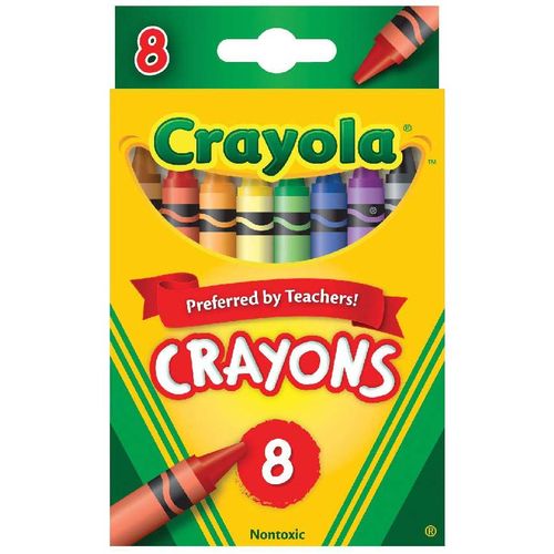 Crayola Voštane Bojice 8 Kom