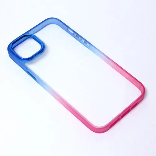 Futrola - maska Colorful Acrylic za iPhone 14 Plus 6.7 plava
