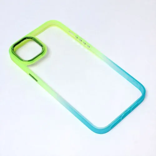Futrola - maska Colorful Acrylic za iPhone 14 Plus 6.7 zelena