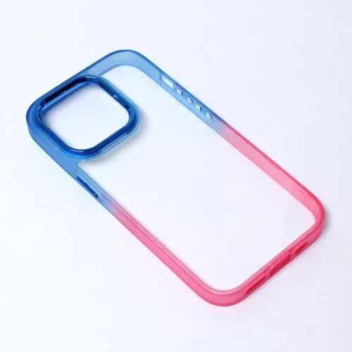 Futrola - maska Colorful Acrylic za iPhone 14 Pro 6.1 plava