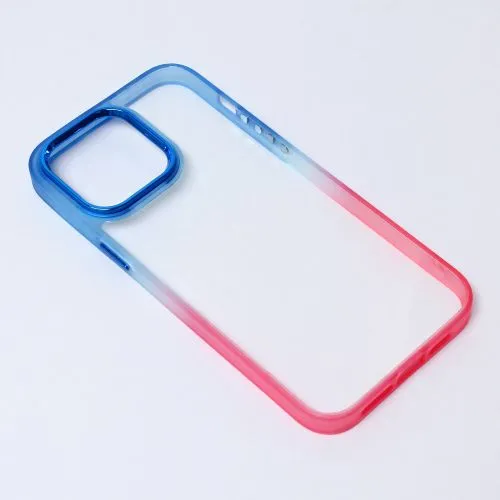 Futrola - maska Colorful Acrylic za iPhone 14 Pro Max 6.7 plava