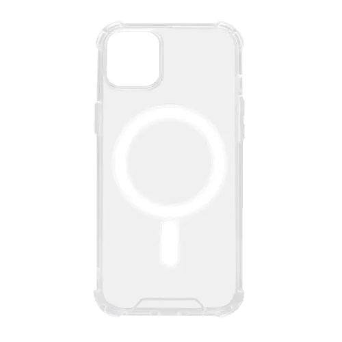 Futrola - maska Crashproof Magnetic Connection za iPhone 13 (6.1) providna (MS)