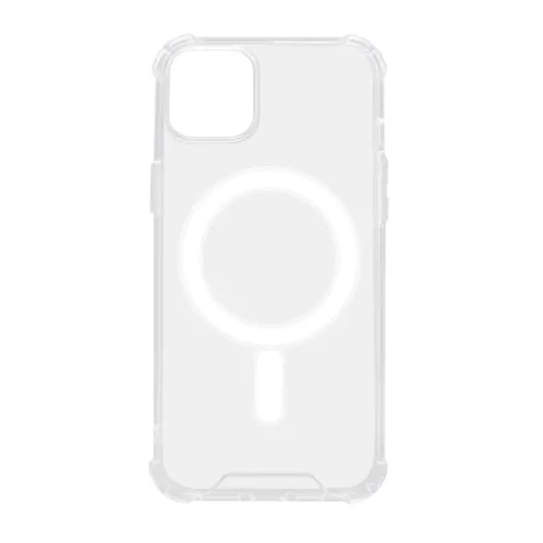 Futrola - maska Crashproof Magnetic Connection za iPhone 13 (6.1) providna (MS)