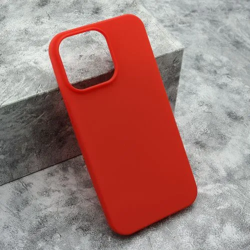 Futrola - maska GENTLE COLOR za iPhone 15 Pro Max (6.7) crvena (MS)