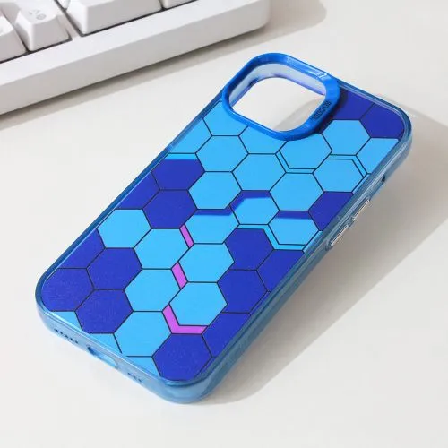 Futrola - maska Honeycomb Color za iPhone 14 6.1 type 5