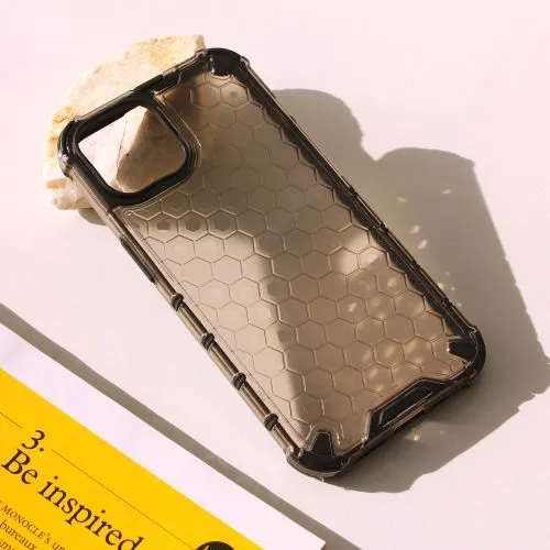 Futrola - maska Honeycomb za iPhone 14 6.1 crna